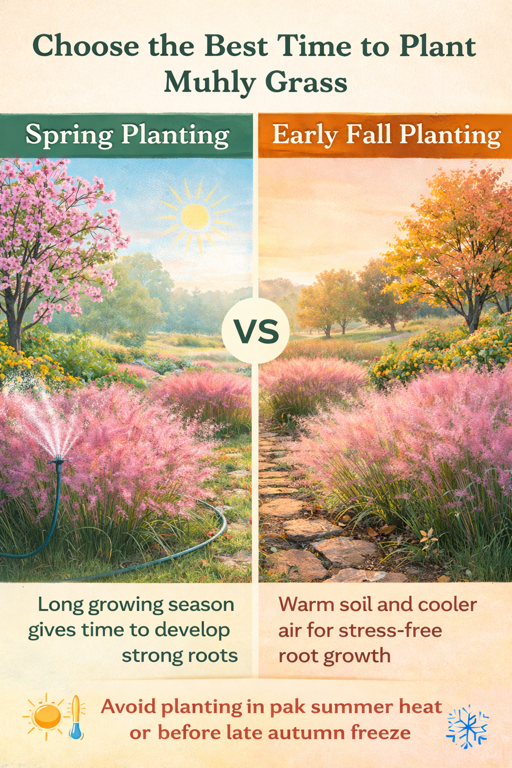 Pink Muhly Grass - Planting, Care and Landscaping Guide